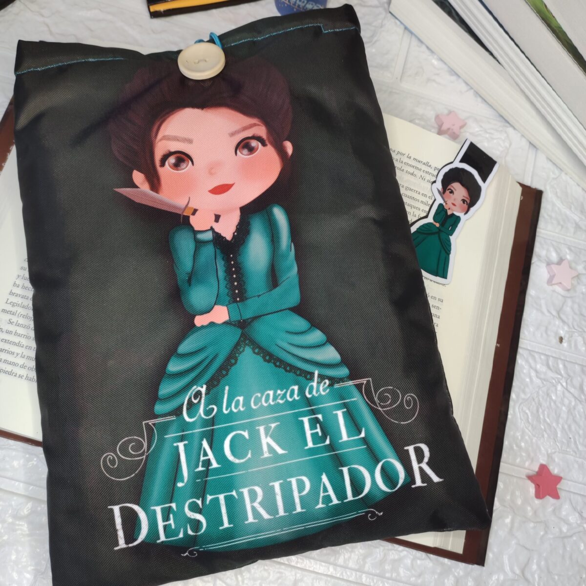 Funda A la caza de Jack el destripador – La locomotora azul