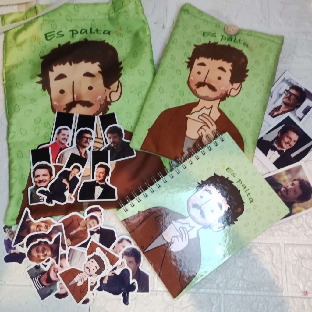 Mini Box de Pedro Pascal – La locomotora azul